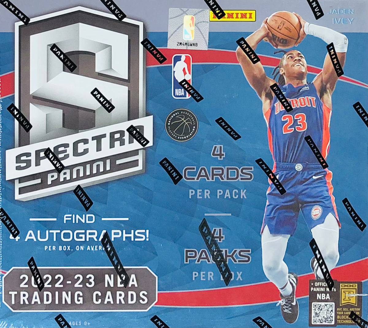 2022-23 Panini Spectra Basketball Hobby Box – Baseball Dreams & Memories