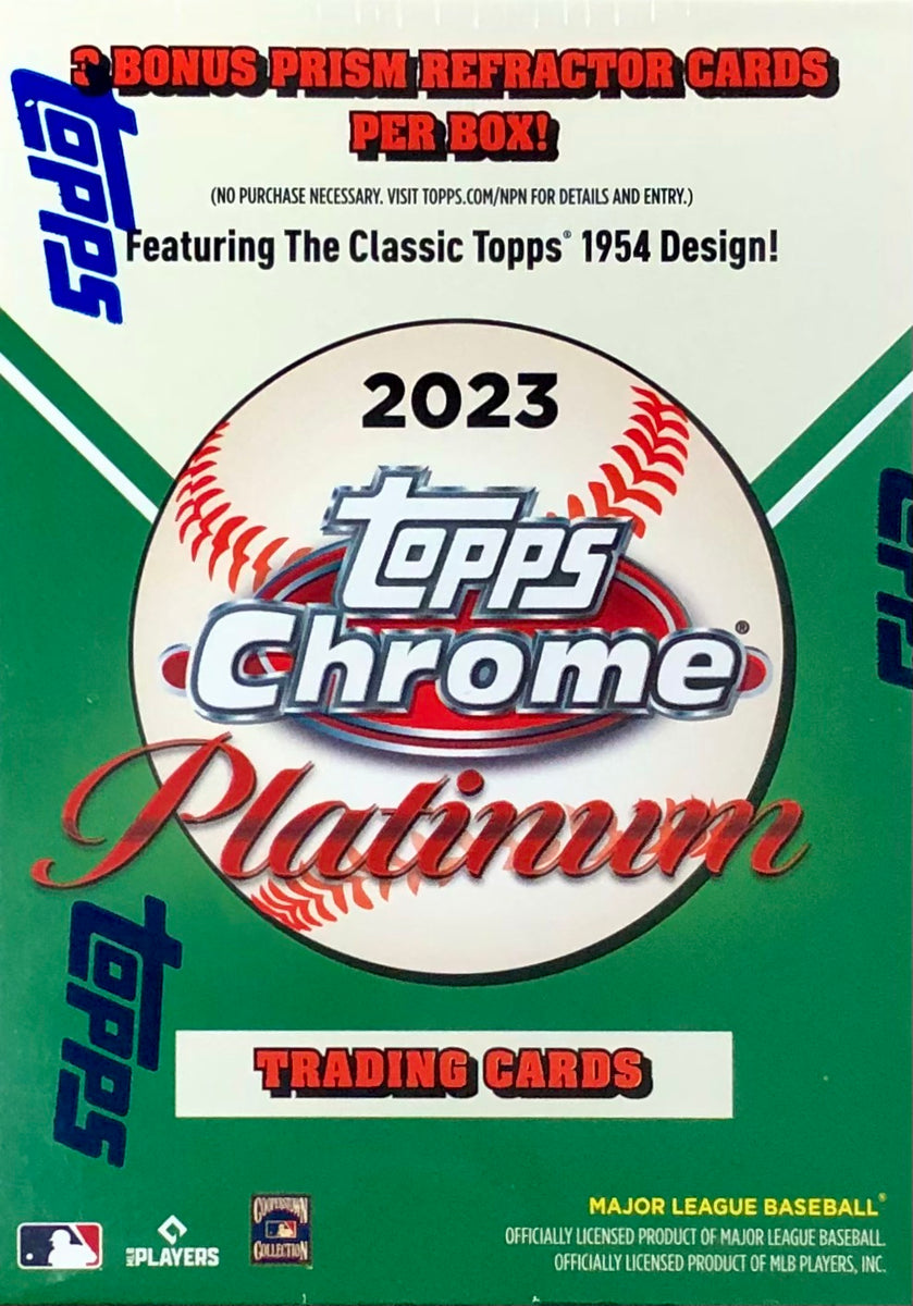 2023 Topps Chrome Platinum Anniversary Blaster Box – Baseball Dreams ...