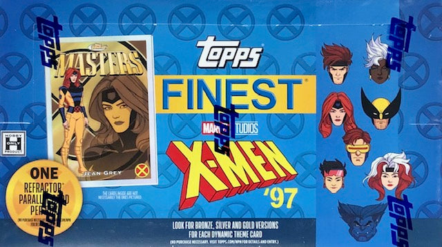 2025 Topps Finest X-Men '97 Hobby Box – Baseball Dreams & Memories