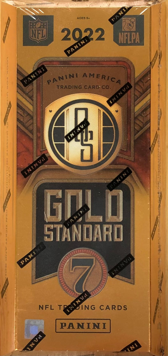 2022 Panini Gold Standard Football Hobby Box – Baseball Dreams & Memories