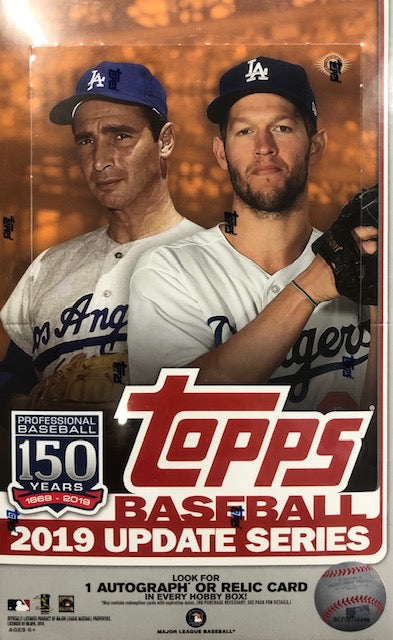2019 Topps Baseball Update Series Hobby Box – Baseball Dreams & Memories