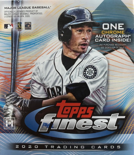 2020 Topps Finest Baseball Hobby Box (1 Mini Box) – Baseball Dreams ...